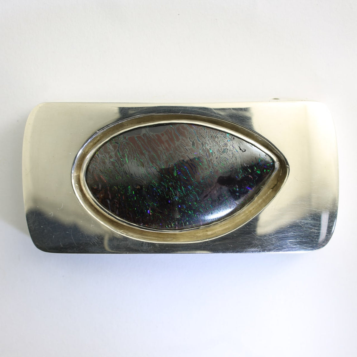 Solid Boulder Matrix Opal Pendant – Macs Opals
